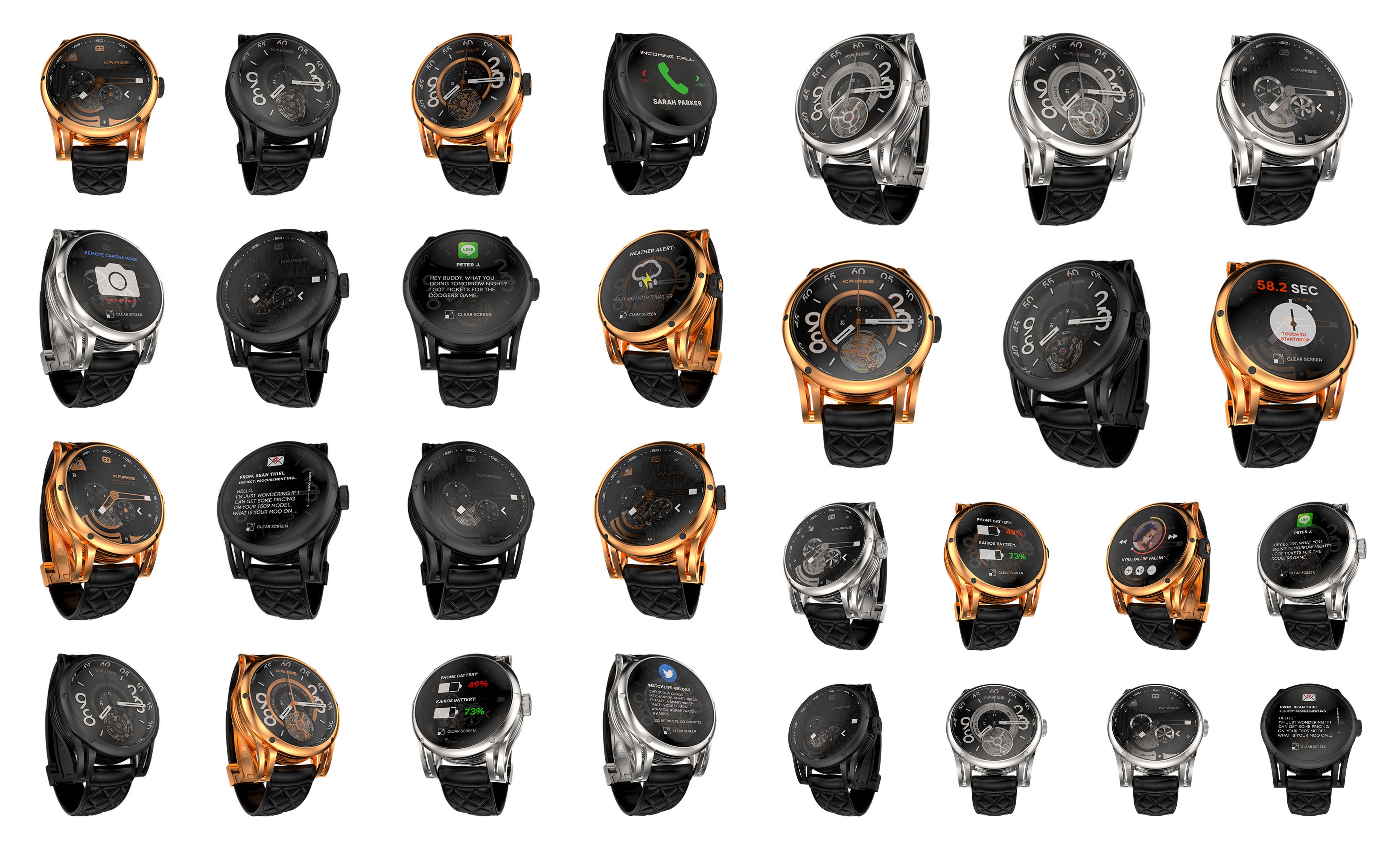 Meet the world’s first mechanical smartwatch